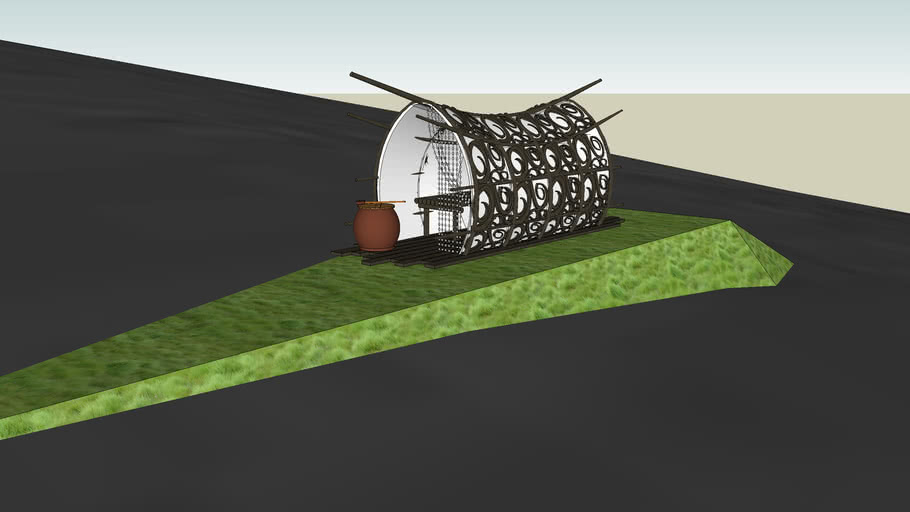 Papua Shelter | 3D Warehouse