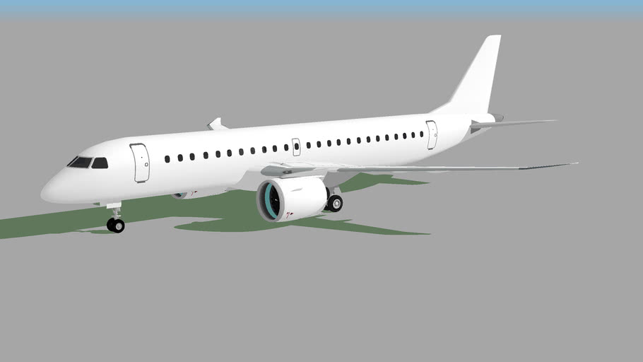 Template - Embraer E190-E2 | 3D Warehouse