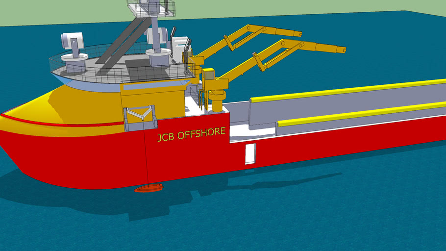 Offshore Vessel | 3D Warehouse