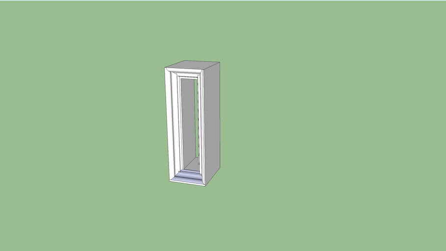 louver block simple | 3D Warehouse