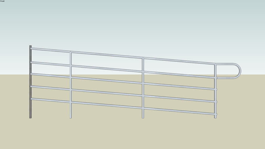HANDRAIL-13.5' | 3D Warehouse