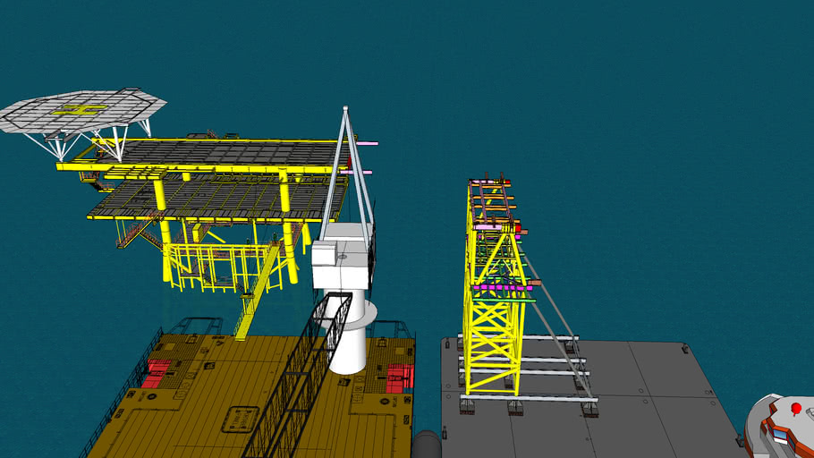 offshore installation | 3D Warehouse