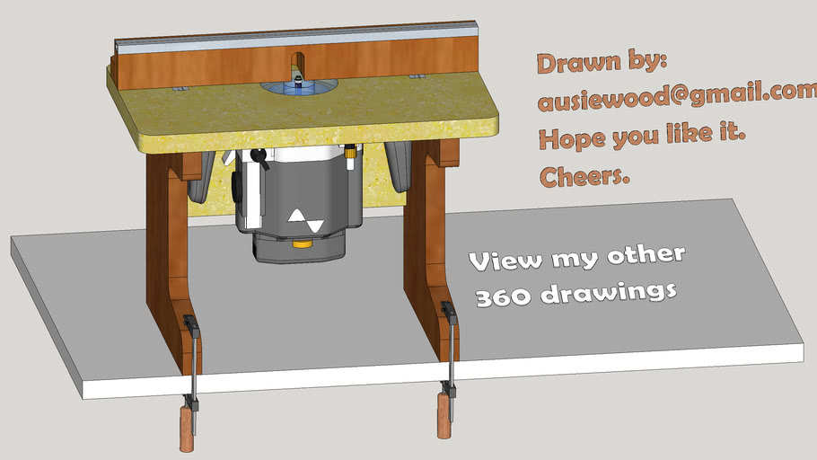 Router table 1 | 3D Warehouse