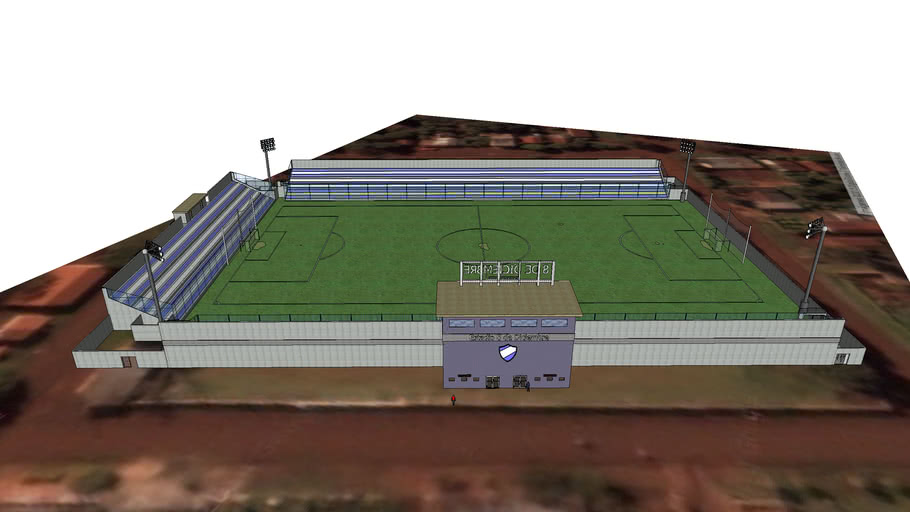 Estadio 8 de diciembre | 3D Warehouse