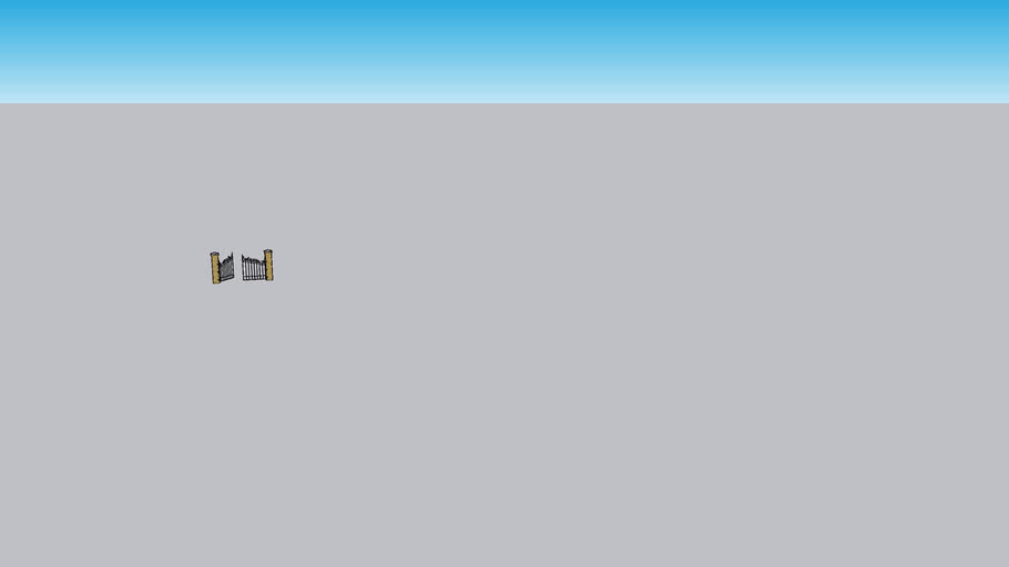 Classic Gate | 3D Warehouse