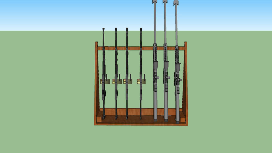 gun rack | 3D Warehouse