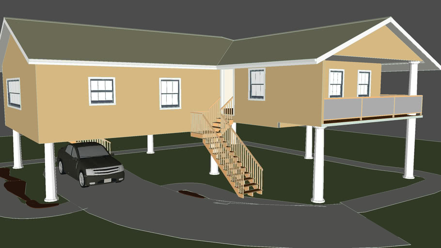 MODERN BADJAO HOUSE | 3D Warehouse