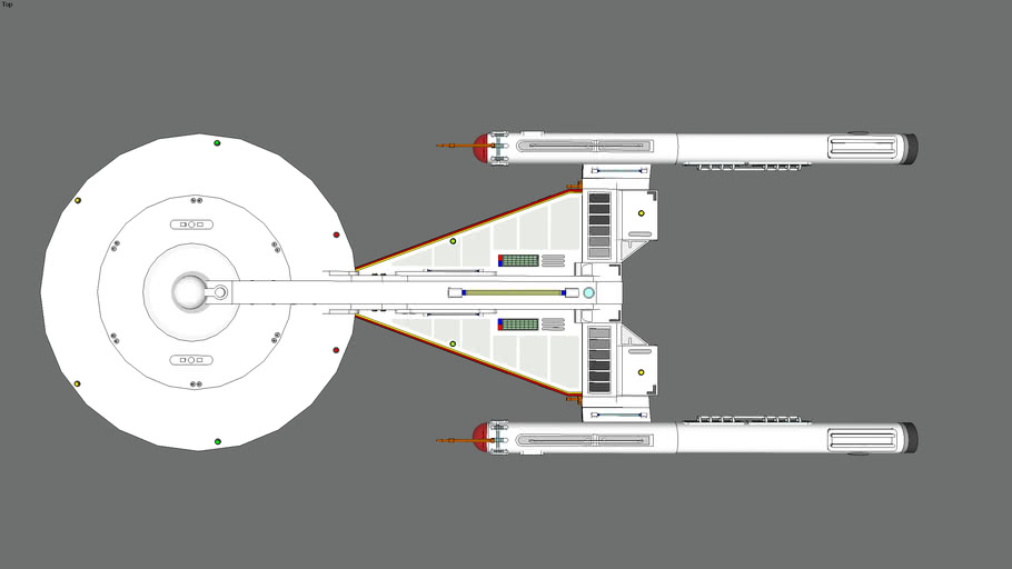 Star trek discovery TOS 10 USS discovery | 3D Warehouse