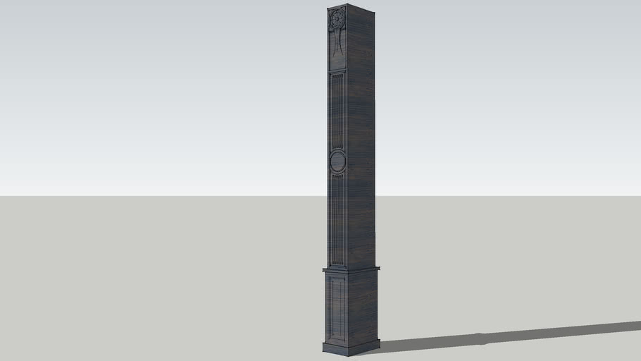 wood column | 3D Warehouse
