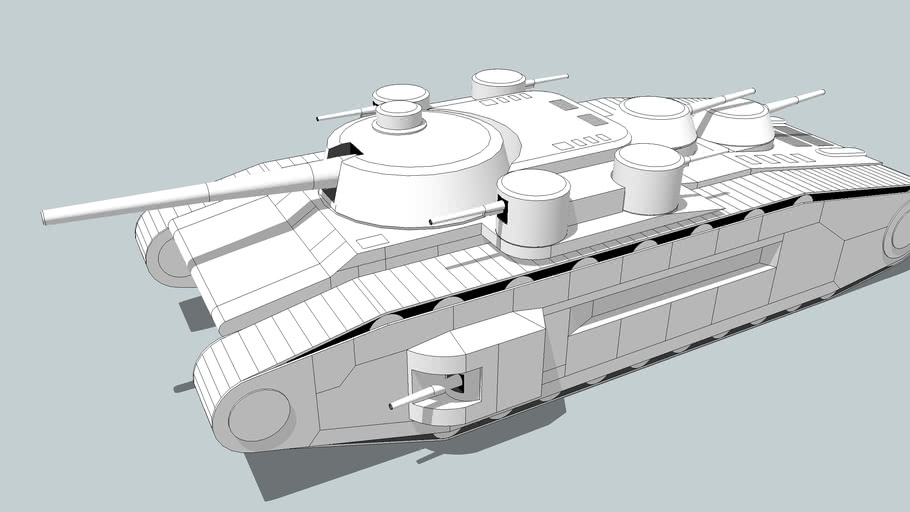 Dieselpunk Land Cruiser | 3D Warehouse