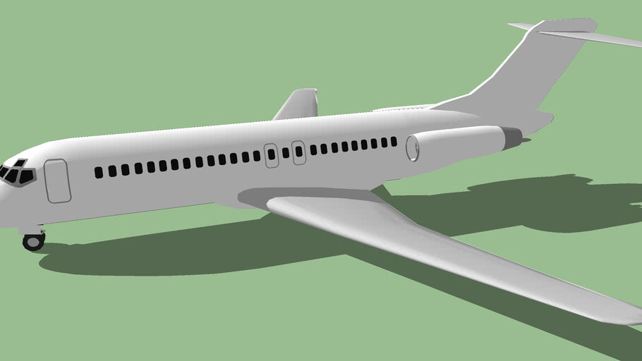 McDonnell Douglas DC-9-14/-15 | 3D Warehouse