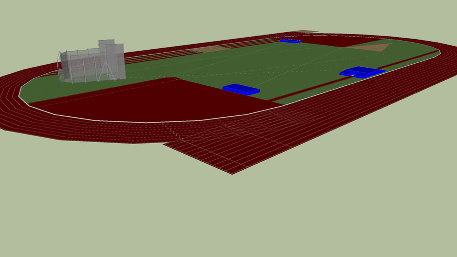 Atletics Track | 3D Warehouse