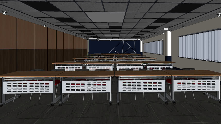 Sample Training Room | 3D Warehouse