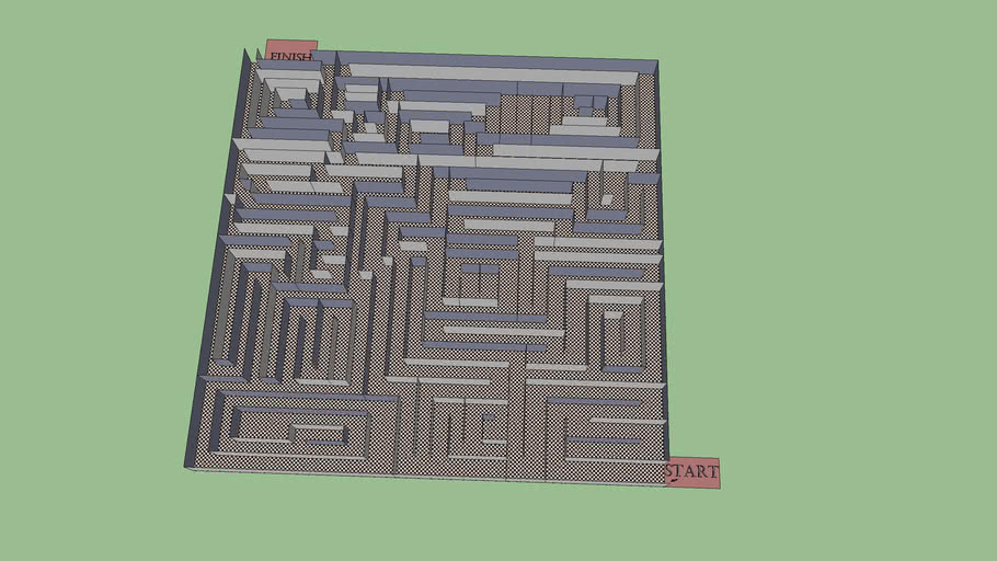 Maze. | 3D Warehouse