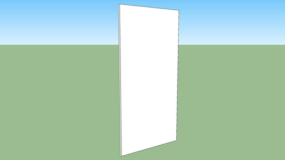IKEA FONNES door 120x60 | 3D Warehouse