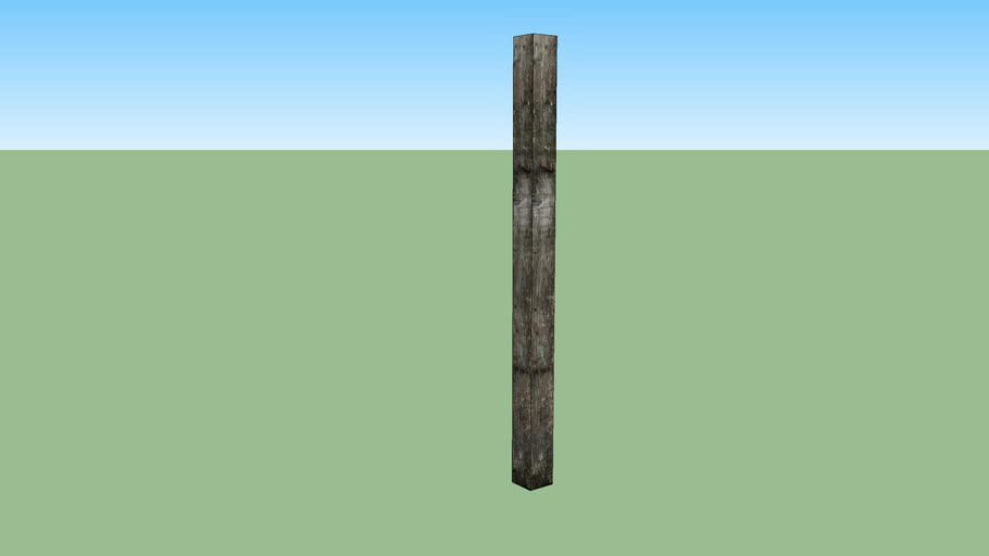 12' post | 3D Warehouse