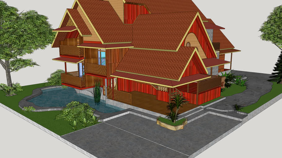 WOOD HOUSE 5 | 3D Warehouse