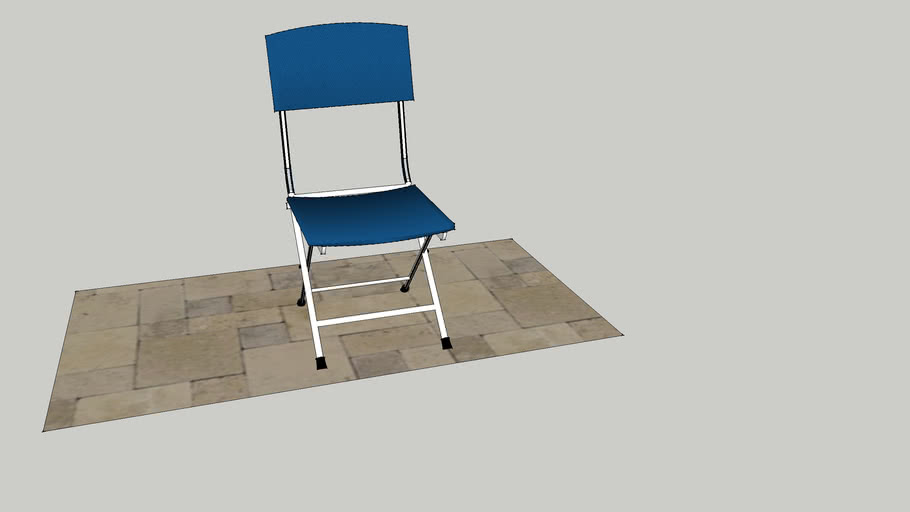 folding chair | 3D Warehouse