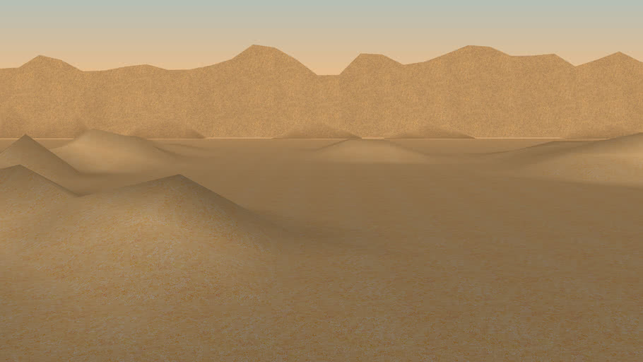 Desert Terrain | 3D Warehouse