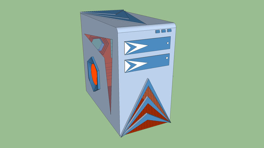 computer case | 3D Warehouse