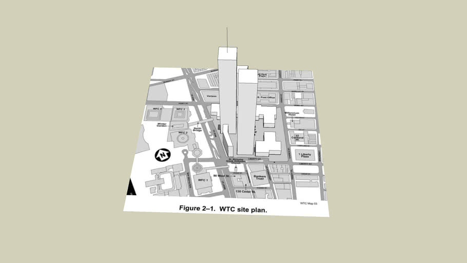 World Trade Center 3D Layout | 3D Warehouse