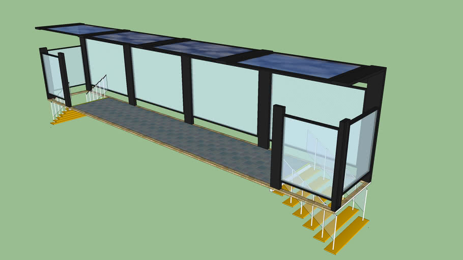 Bus Stop | 3D Warehouse
