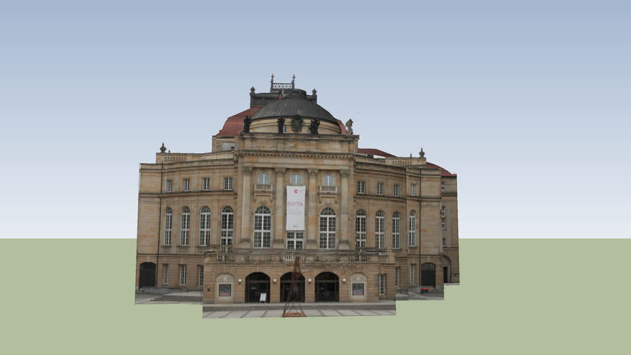 The Chemnitz Opera (Opernhaus Chemnitz) | 3D Warehouse