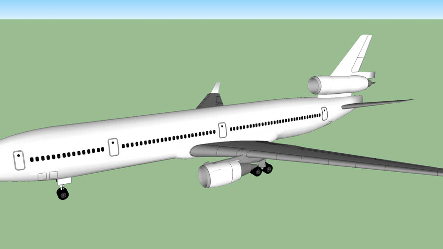 Template - McDonnell Douglas MD-11 / MD-11ER | 3D Warehouse