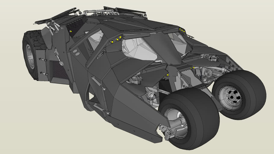 Tumbler batmobile | 3D Warehouse