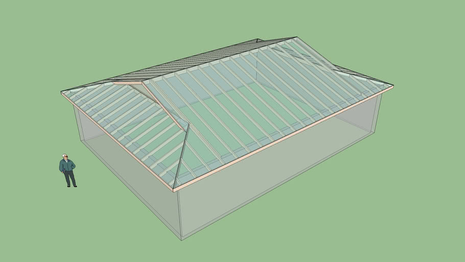 Dutch Gable Roof 1 | 3D Warehouse
