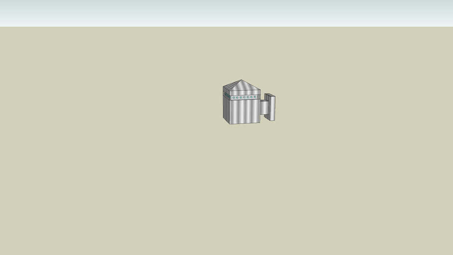 LED garden wall lamp light | 3D Warehouse