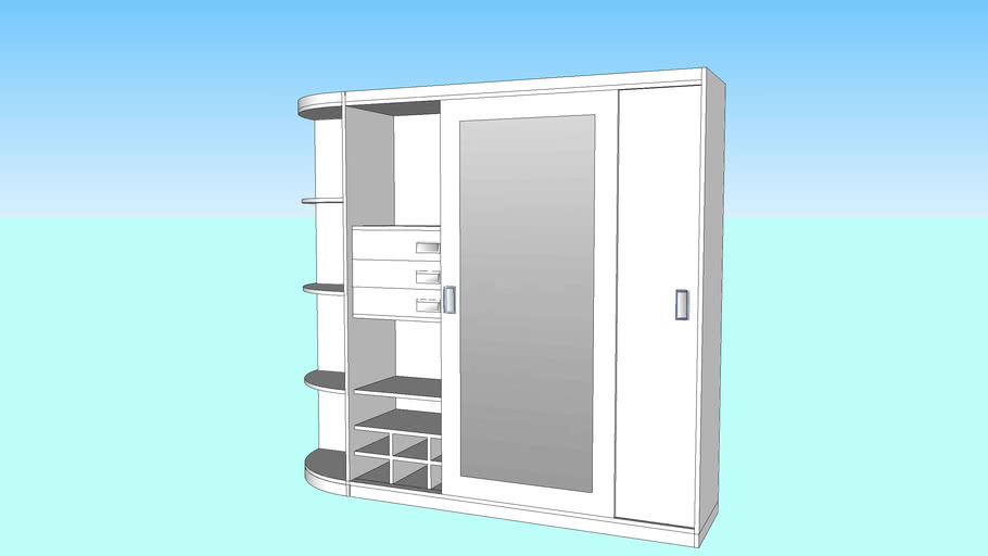 Lemari minimalis 30t | 3D Warehouse