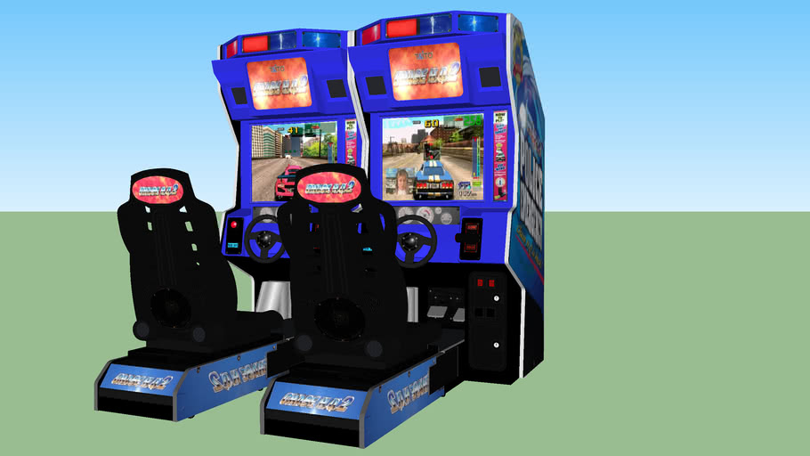 Chase HQ 2 dual arcade game | 3D Warehouse