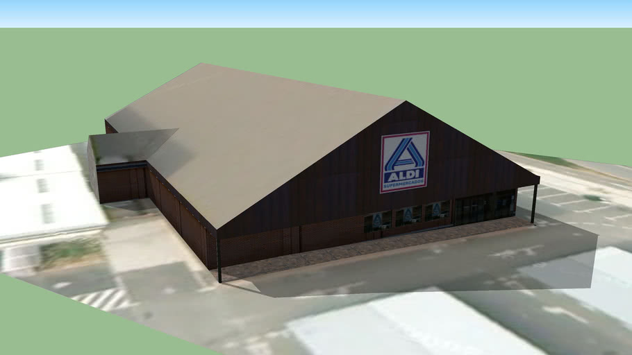 supermercado Aldi | 3D Warehouse