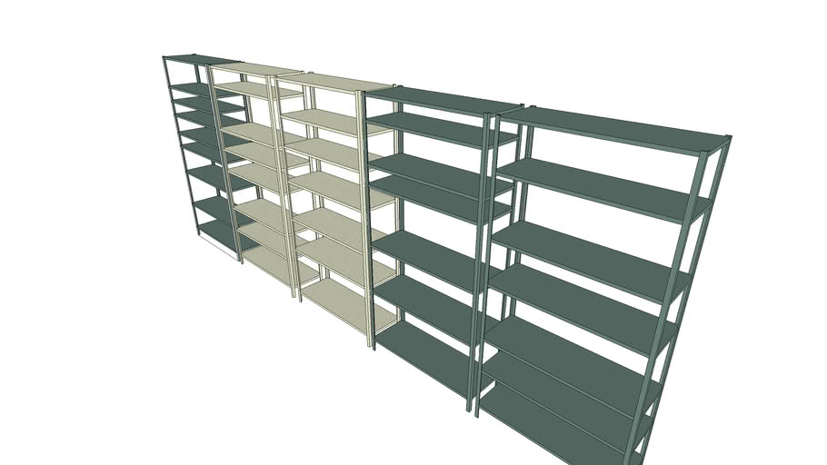 Bookshelves | 3D Warehouse
