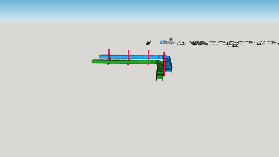 Escaleria para Cableado, Bandeja de Cables | 3D Warehouse