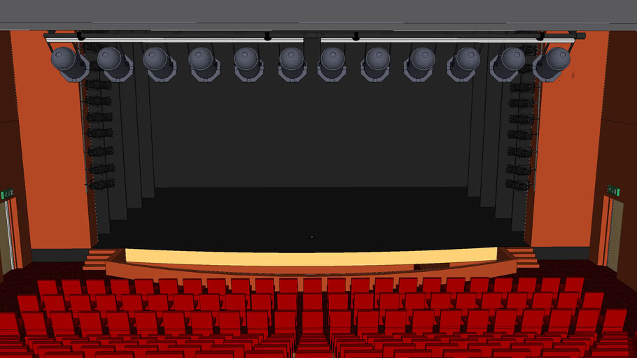 Proscenium Theatre | 3D Warehouse