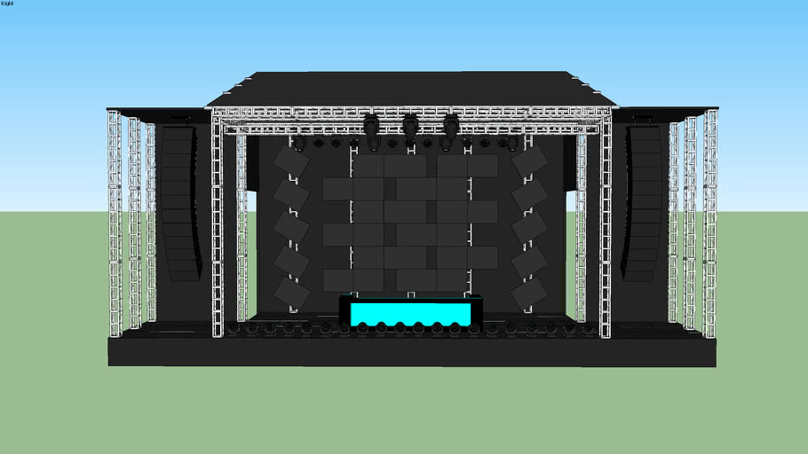 EDM Stage | 3D Warehouse