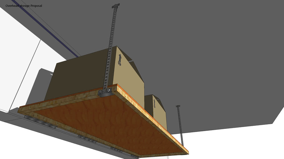 Overhead Storage | 3D Warehouse