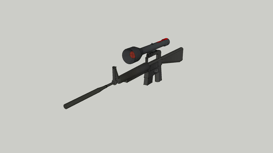 m16 snipe vb | 3D Warehouse