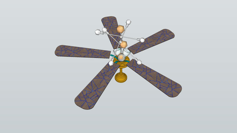 Ceiling Fan Lighting | 3D Warehouse