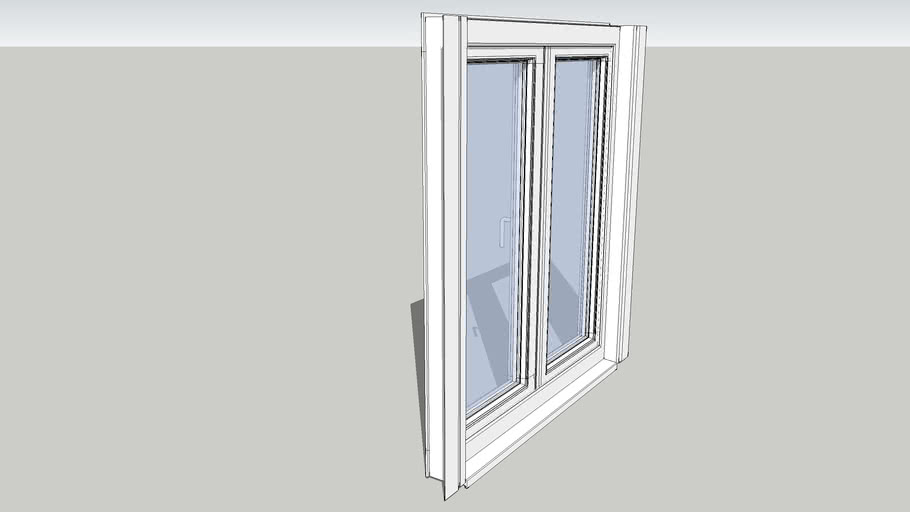 double sided window | 3D Warehouse