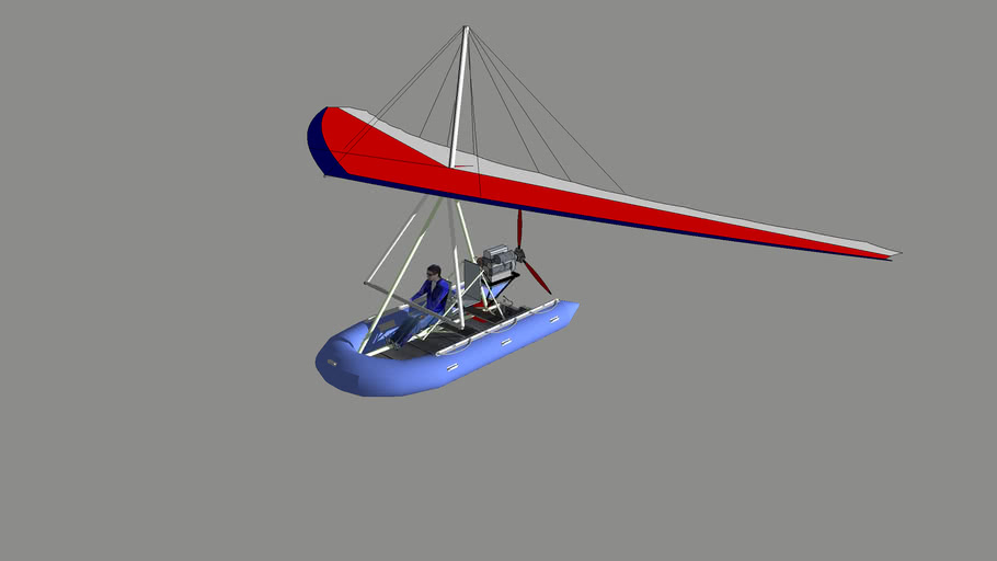 ULTRALIGHT-EXPERIMENTAL-MICROLIGHT-TRIKE | 3D Warehouse