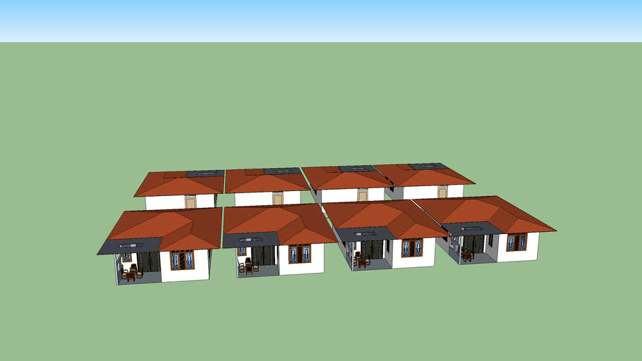 Perumahan Minimalis | 3D Warehouse