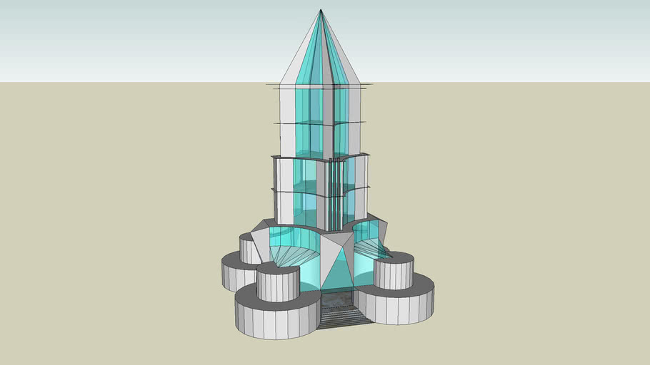 futuristic building | 3D Warehouse