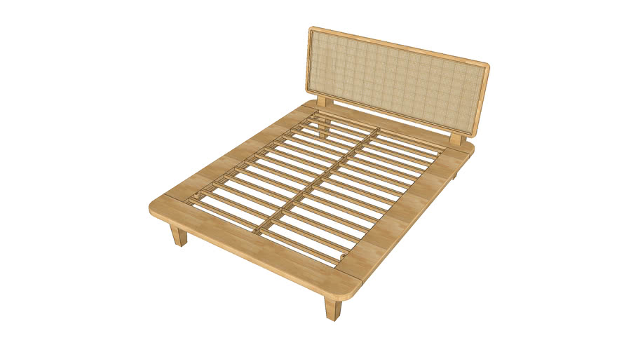 Marte Platform Bed - Cama | 3D Warehouse