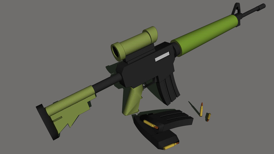 Colt Canada C7A2 | 3D Warehouse