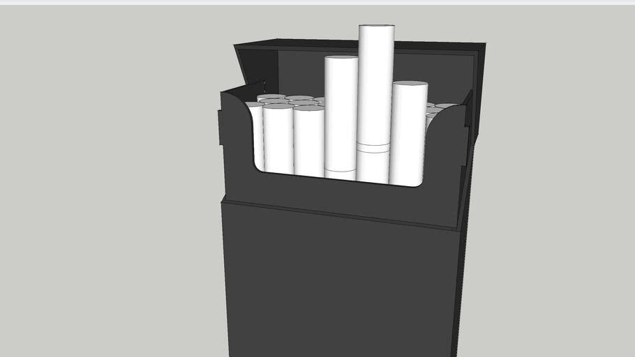 Cigarette Box | 3D Warehouse