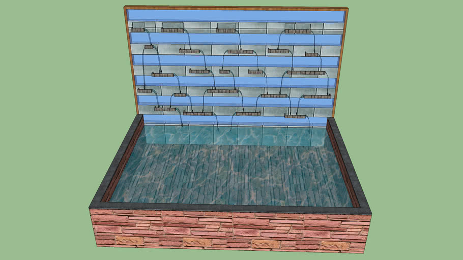 Water body, water wall | 3D Warehouse
