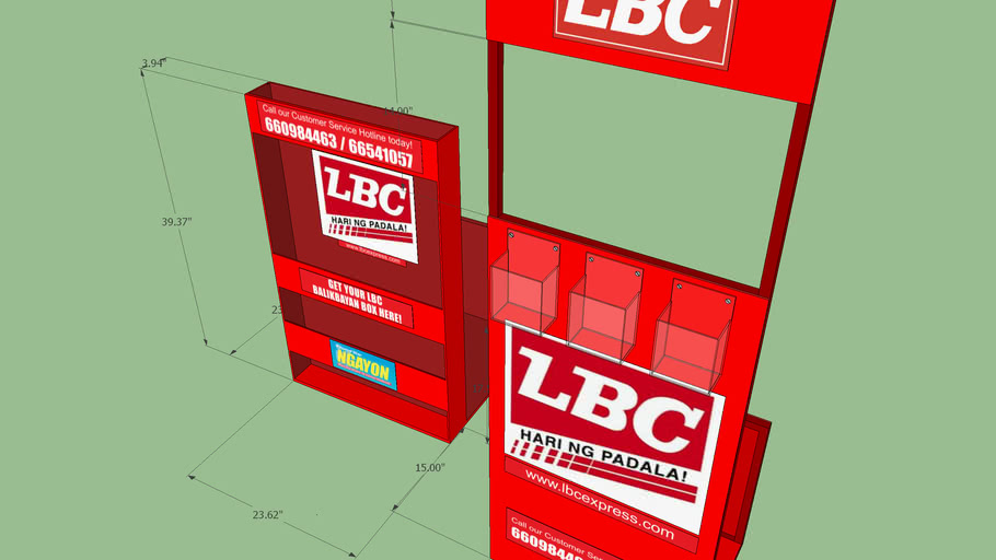 lbc booth stand | 3D Warehouse